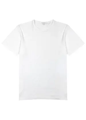 Sunspel Cotton T-shirt - White