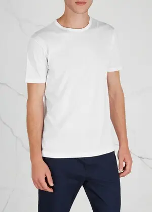 Sunspel Cotton T-shirt - White