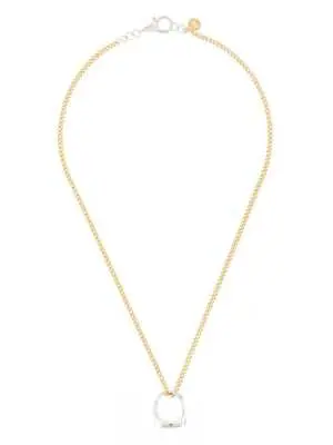 Annelise Michelson Signet Dechainée Necklace - Gold