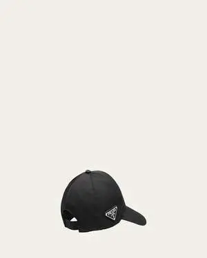 Prada Nylon Baseball Cap - Black