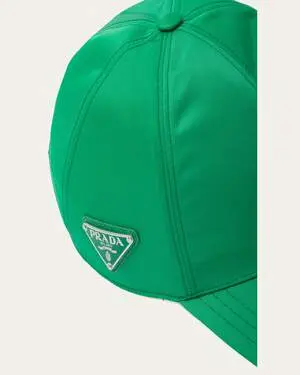 Prada Nylon Baseball Cap - Black