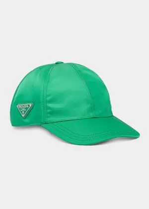 Prada Nylon Baseball Cap F0223 Menta