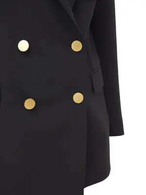 Tagliatore Jasmine Cady Double Breast Blazer - Black