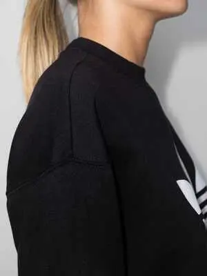 Adidas Logo-print Cotton Sweatshirt