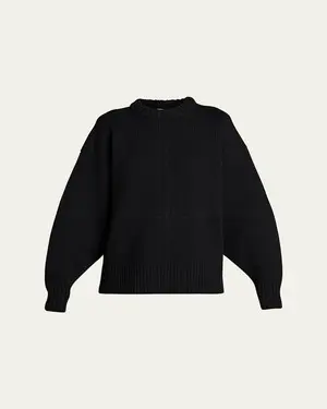 THE ROW Ophelia Wool-cashmere Sweater - Black
