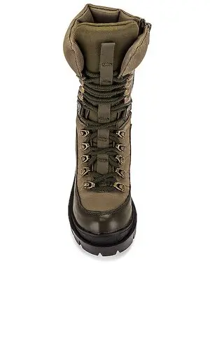 Jeffrey Campbell Maniac Lace Up Boot In Army