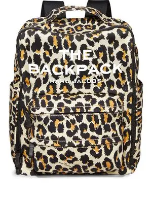 Marc Jacobs The Backpack Leopard-print Backpack