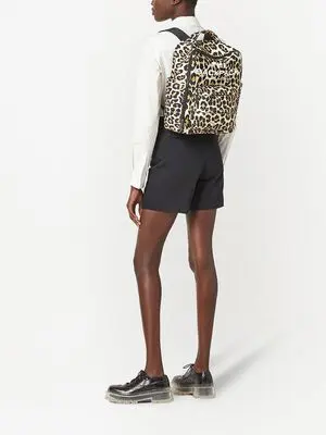 Marc Jacobs The Backpack Leopard-print Backpack