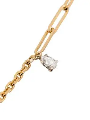 Yvonne Léon 18kt Pear Diamond Necklace