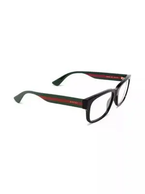Gucci Rectangular-frame Glasses - Black