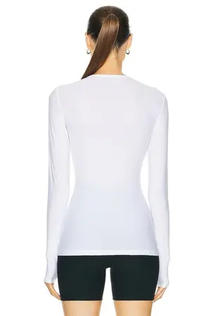 Beyond Yoga Classic Crew Pullover - Cloud White