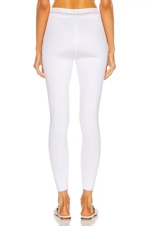 Alaïa Edition 1993 The Lace Knit Leggings In White