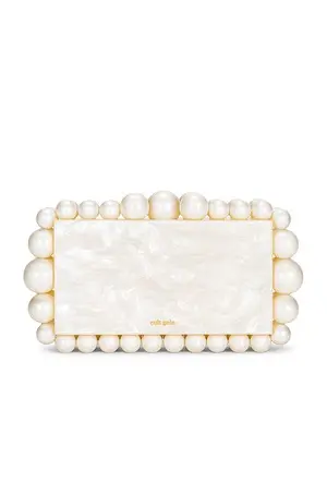 Cult Gaia Eos Clutch - Ivory