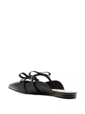 Red Valentino Bow Strap Ballerinas