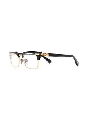 Balmain Legion Ii Rectangle Glasses - Black