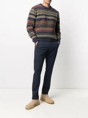 DONDUP Straight-leg Chinos - Blue