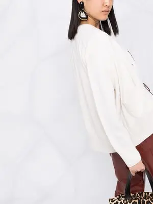 BARRIE Rib-detail Cashmere Cardigan - Neutrals