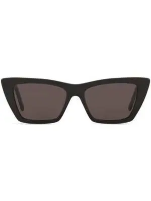 Saint Laurent Cat-eye Frame Sunglasses - Black