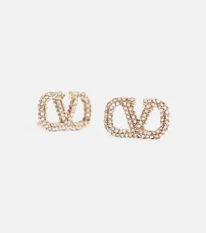 Valentino Garavani Vlogo Stud Earrings - Gold