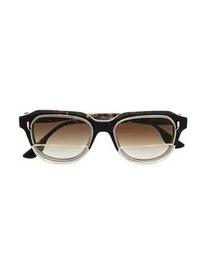 Dita Gold-rimmed Tortoiseshell Sunglasses