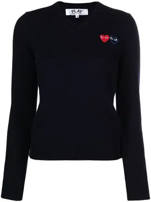 Play Comme Des Garcon Medium Knit Sweaters For Women