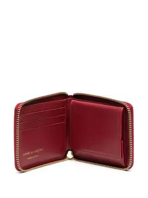 Comme Des Garçons All-around Zip Wallet - Red