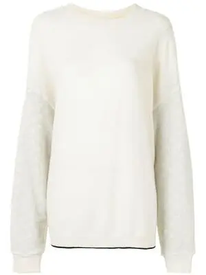 Y’s Oversized Wool Jumper - Neutrals