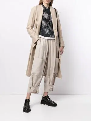 Y’s Asymmetric Front Wool Coat