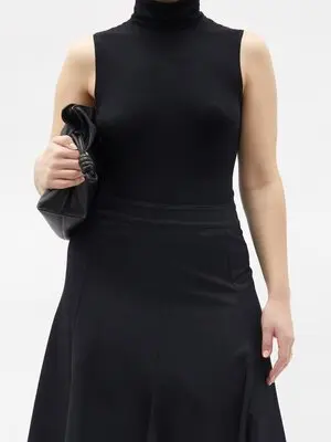 Wolford Wolford - High-neck Jersey Bodysuit - Womens - Black - XS Black