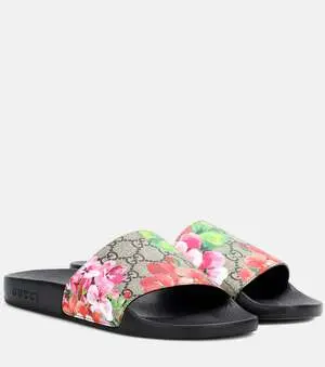 Gucci Gg Blooms Supreme Slides