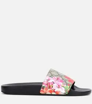 Gucci Gg Blooms Supreme Slides
