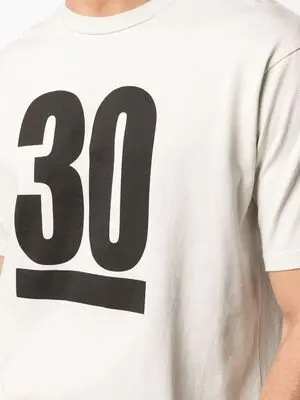 Undercover Slogan-print Cotton T-shirt - Neutrals