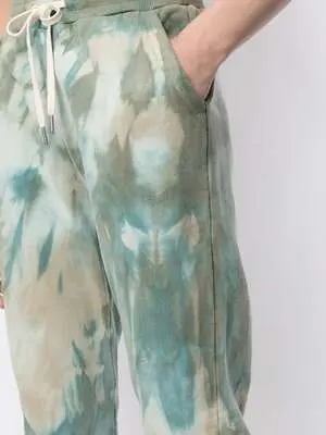 John Elliott Tie-dye Print Track Pants