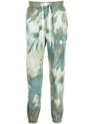 John Elliott Tie-dye Print Track Pants