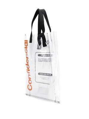 COUNTY OF MILAN Marcelo Burlon Warning Tote