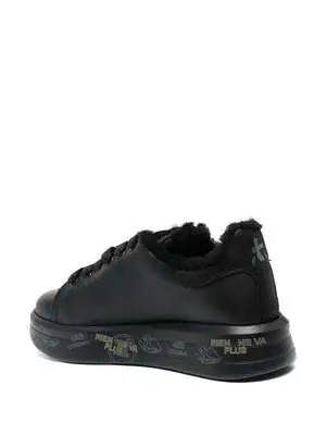 Premiata Shearling-lined Sneakers