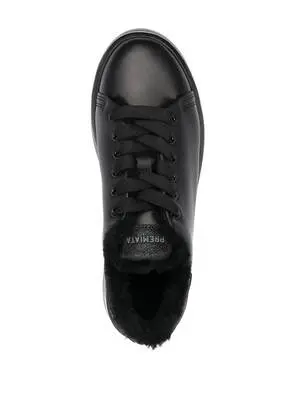 Premiata Shearling-lined Sneakers