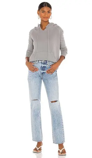 NILI LOTAN Janie Hoodie In Grey