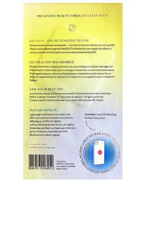 SAVEFACE Nbv Coin Anti-radiation Blocking Decal In Blue