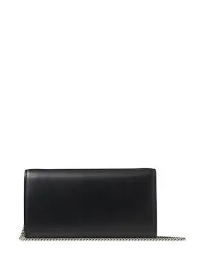 JIMMY CHOO Wallet Crystal-buckle Clutch Bag