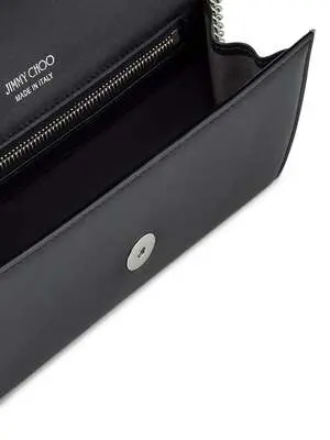JIMMY CHOO Wallet Crystal-buckle Clutch Bag