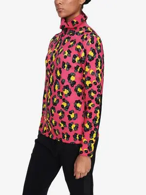 Aztech Mountain Matterhorn Leopard-print Jumper - Pink