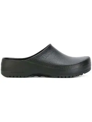 BIRKENSTOCK Textured Rubber Clogs - Black