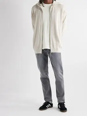 Rag & Bone Classic Flame Slub Cotton-jersey T-shirt