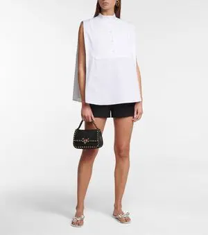 Valentino Garavani Rockstud Pvc Thong Sandals - White