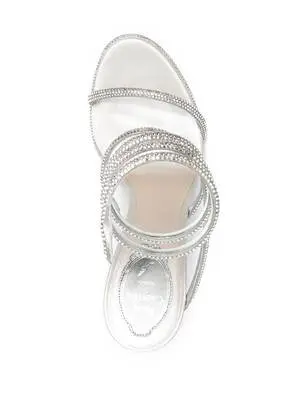 Rene Caovilla Cleo Rhinestone Sandals