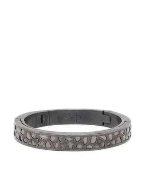 PARTS OF FOUR Sistema Diamond Cuff Bracelet - Silver