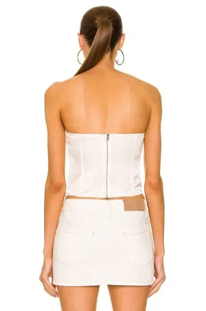 FLEUR DU MAL Hamptons Bustier Top - Ivory