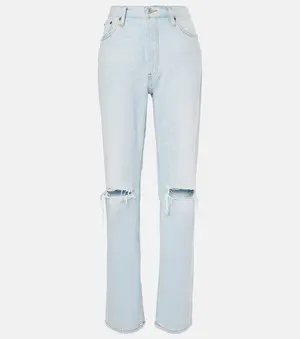 RE/DONE Loose High-rise Straight Jeans