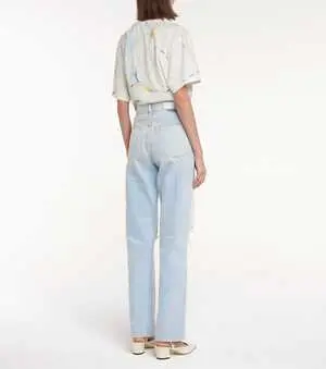 RE/DONE Loose High-rise Straight Jeans